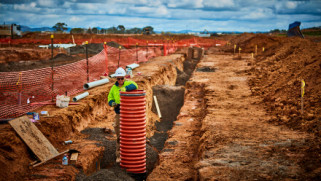 DN450 x 6m SN8 BlackMax® Drainage Pipe RRJ