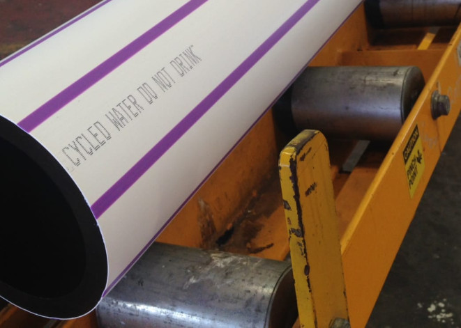 DN500 SDR17 PE100 Polyethylene Pipe Black X 20M | Iplex Australia